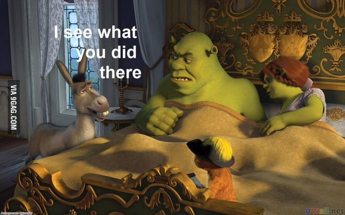 Shrek BUSTED - 9GAG