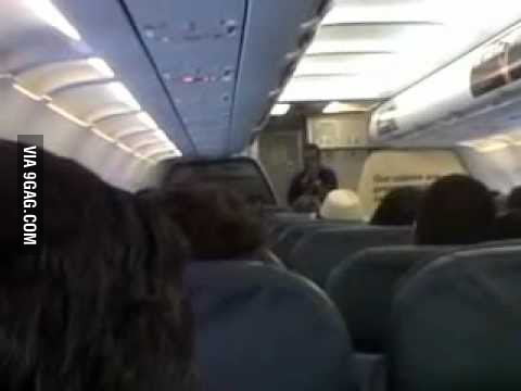 Spirit airline funny moment FLIGHT atendart - 9GAG