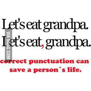 For people who don't know how to use comma. - 9GAG