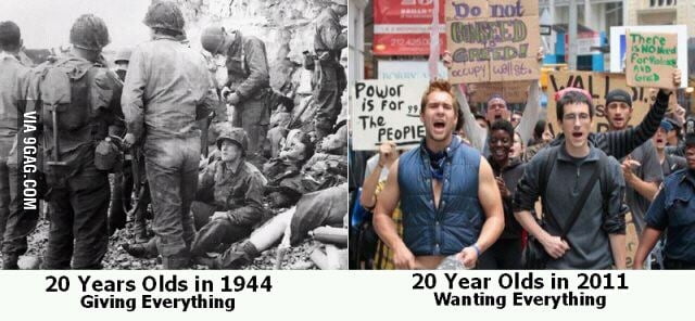 20 Year Olds, Then, and Now. - 9GAG