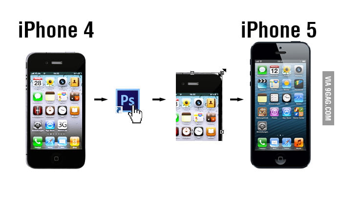 How to design an iPhone 5 - 9GAG