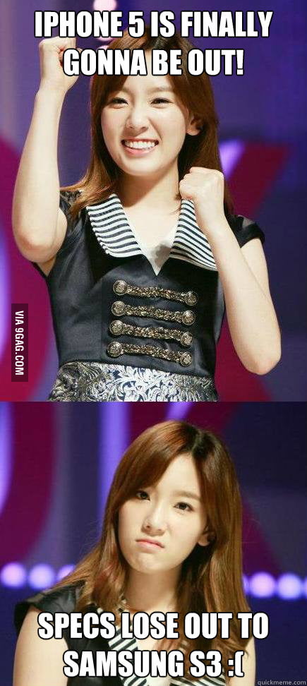 Taeyeon Iphone 5 - 9GAG