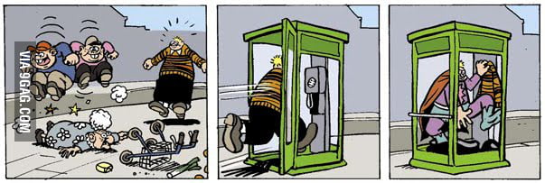 Superhero logic - 9GAG