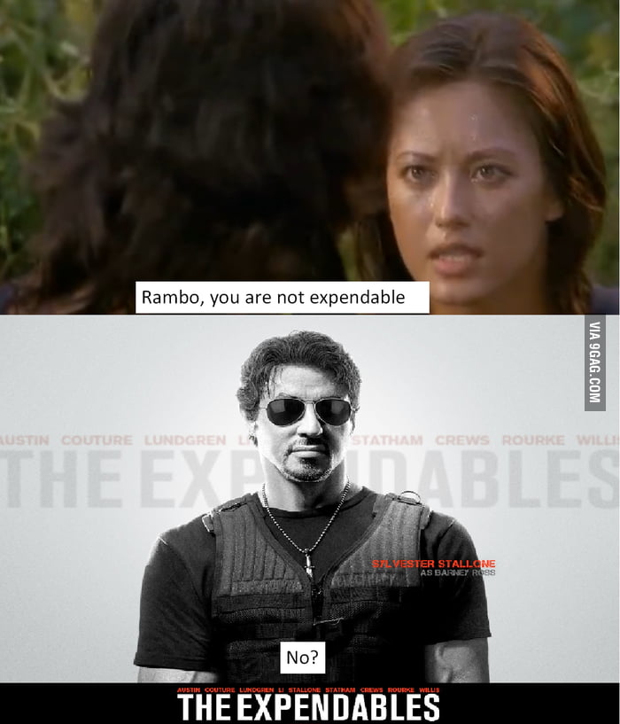 Not Expendable? - 9GAG