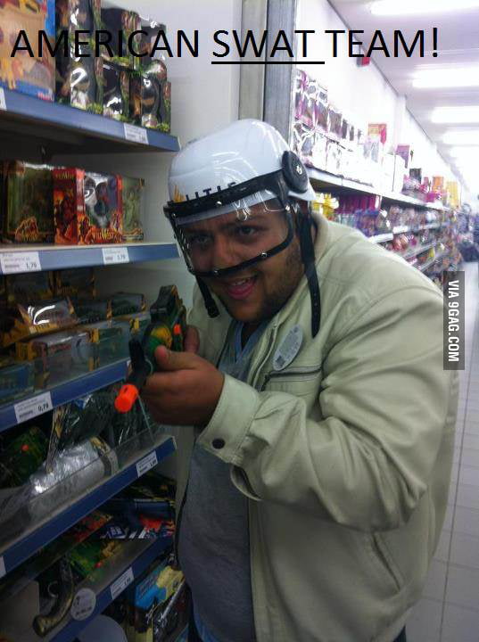 SWAT TEAM - 9GAG