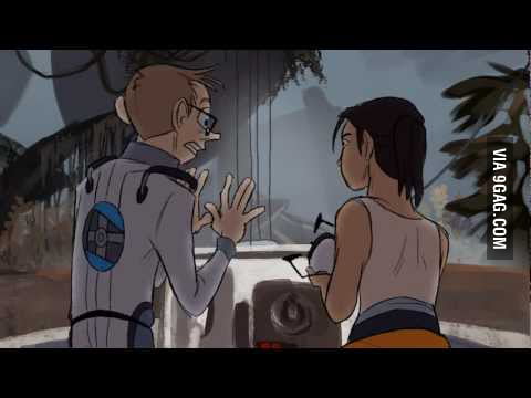 Awesome Portal 2 Animation - 9GAG