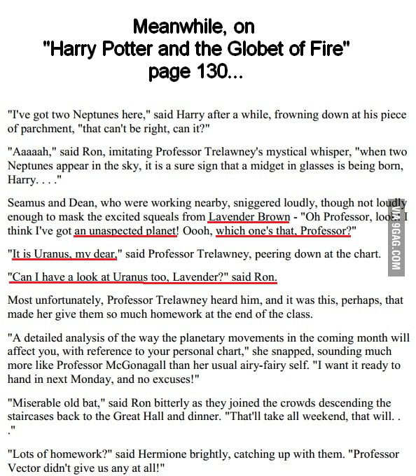 Oh Ron, You! - 9GAG
