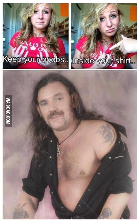 Cuz he's Lemmy, that's why! - 9GAG