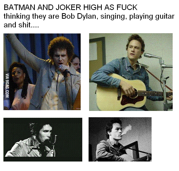 Batman and Joker high as f**k... - 9GAG