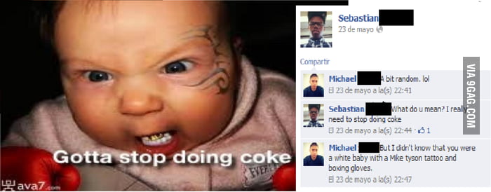 A bit random. - 9GAG