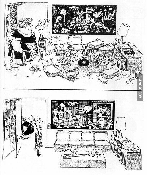 Picasso reorganized - 9GAG