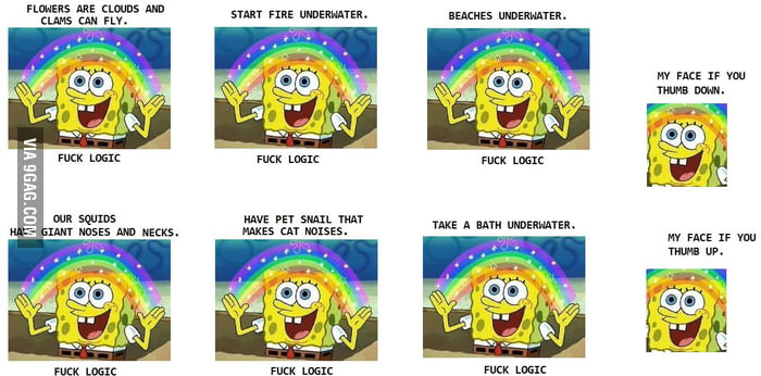 Spongebob Logic - 9GAG