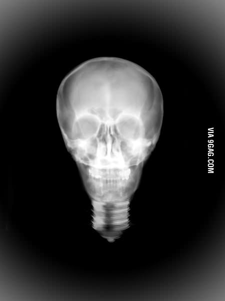 X-ray of creativity - 9GAG