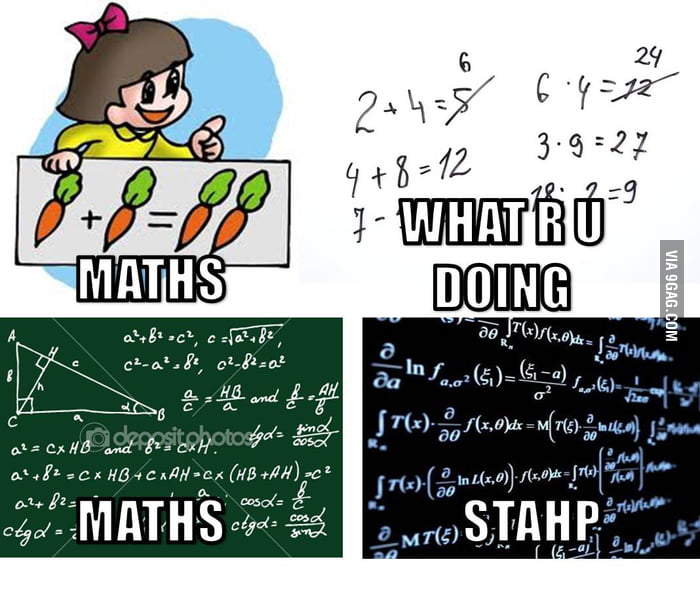 Maths stahp! - 9GAG