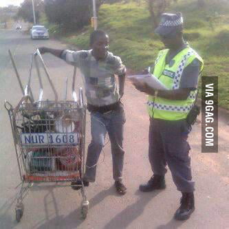WHAT'S THE OFFICER? PROBLEM..... - 9GAG