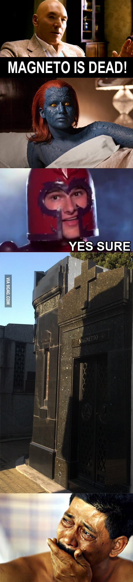 Magneto is dead! - 9GAG