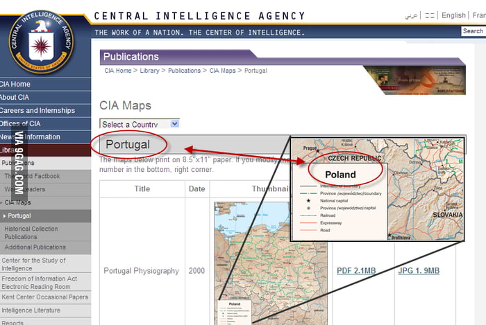 "Intelligence" agency? - 9GAG