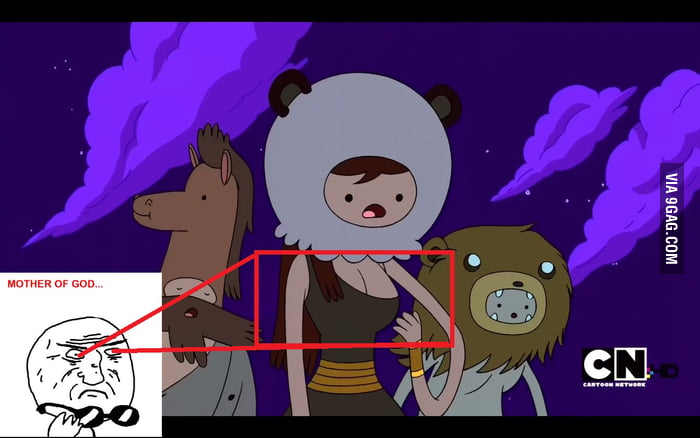 Biggest breast in Ooo? - 9GAG