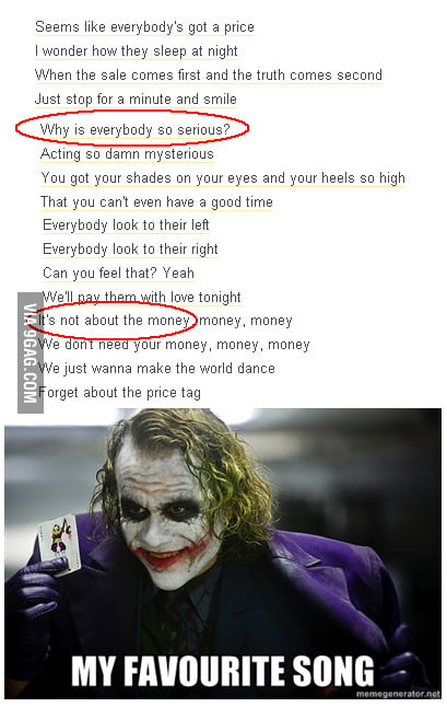 Price Tag by Jessie J - 9GAG