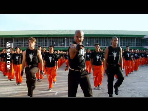 Dancing Inmates - They Don't Care About Us - 9GAG