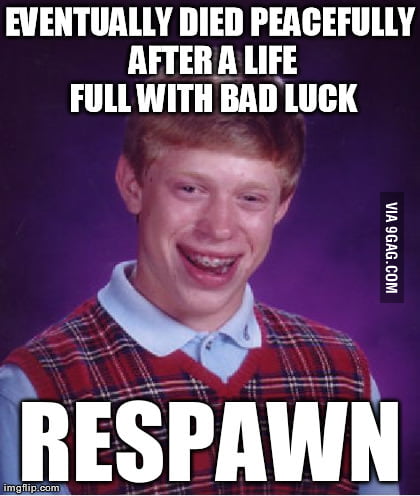 Bad Luck Brian - 9GAG