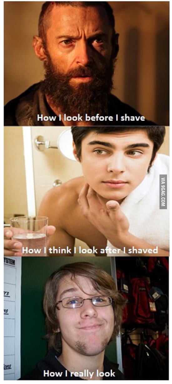 When you shave - 9GAG