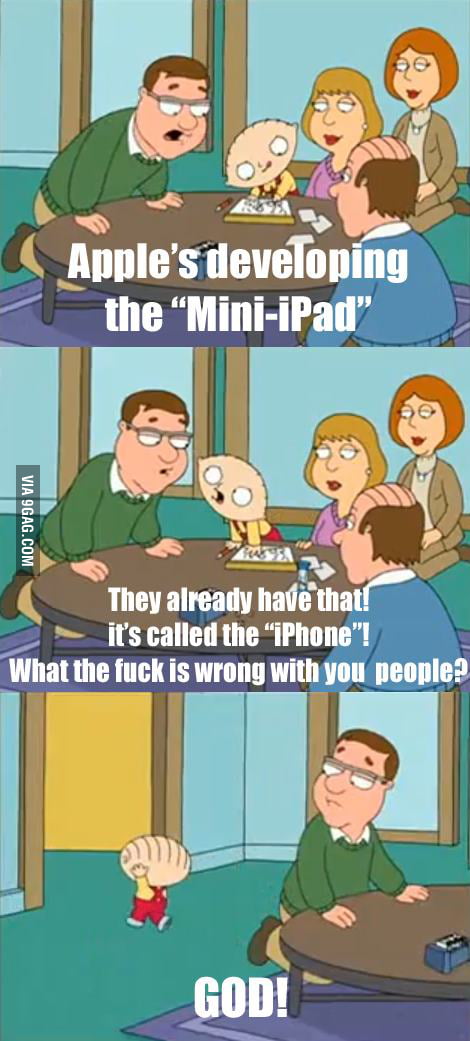 The mini-iPad - 9GAG