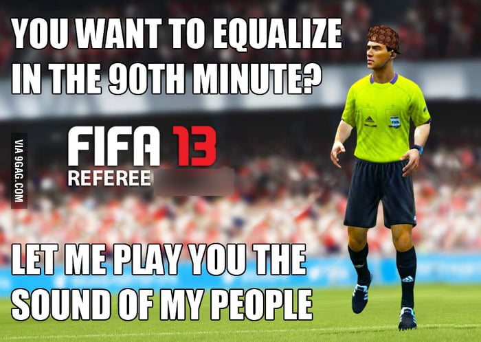 Scumbag FIFA 13 referee - 9GAG