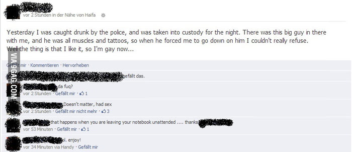 Don't leave your laptop unattended - 9GAG