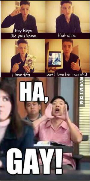 Hah gaaaaaaay - 9GAG