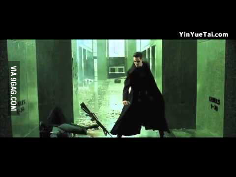 Unreleased scene in matrix - 9GAG