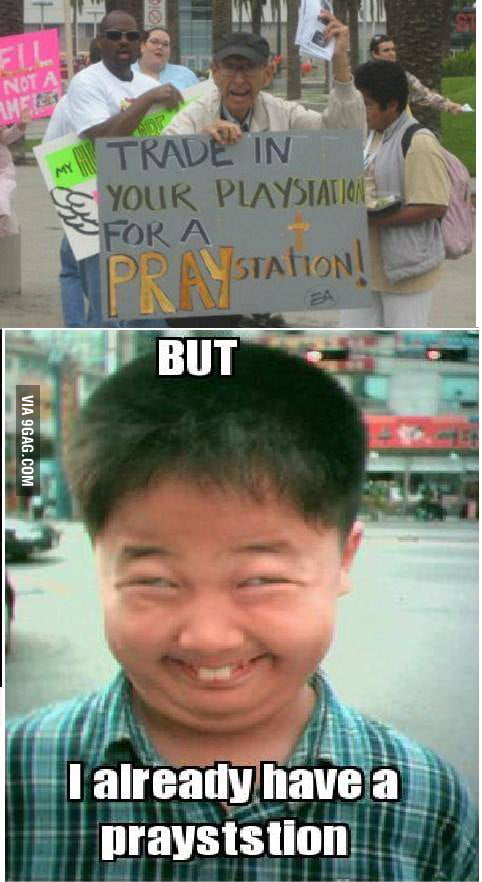 Praystation - 9GAG