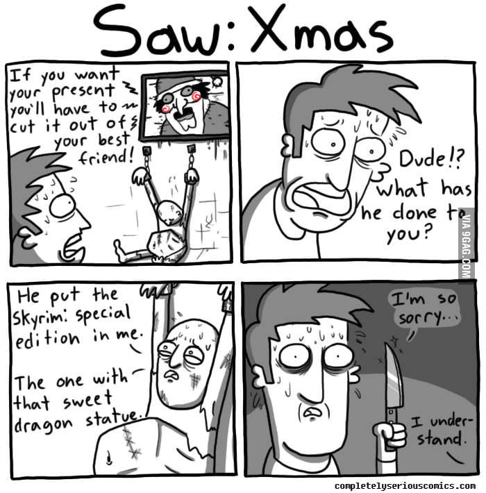 Saw Xmas 9GAG Saw Xmas 9GAG