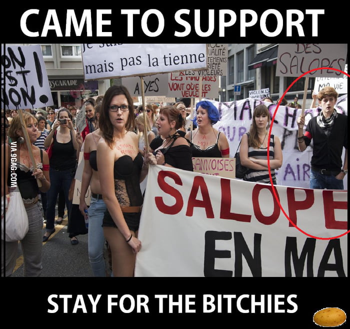 Slut walk in Geneva - 9GAG