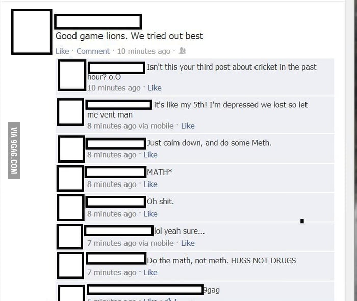 Math, not meth - 9GAG