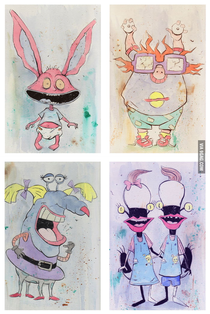 Rugrats meets Aaahh!!! Real Monsters. - 9GAG