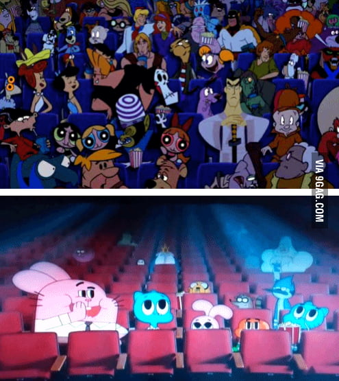 Cartoon Network 2002 vs 2012 - 9GAG