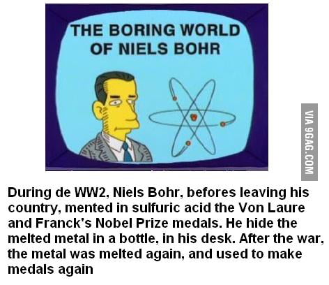 The not so boring World of Bohr - 9GAG
