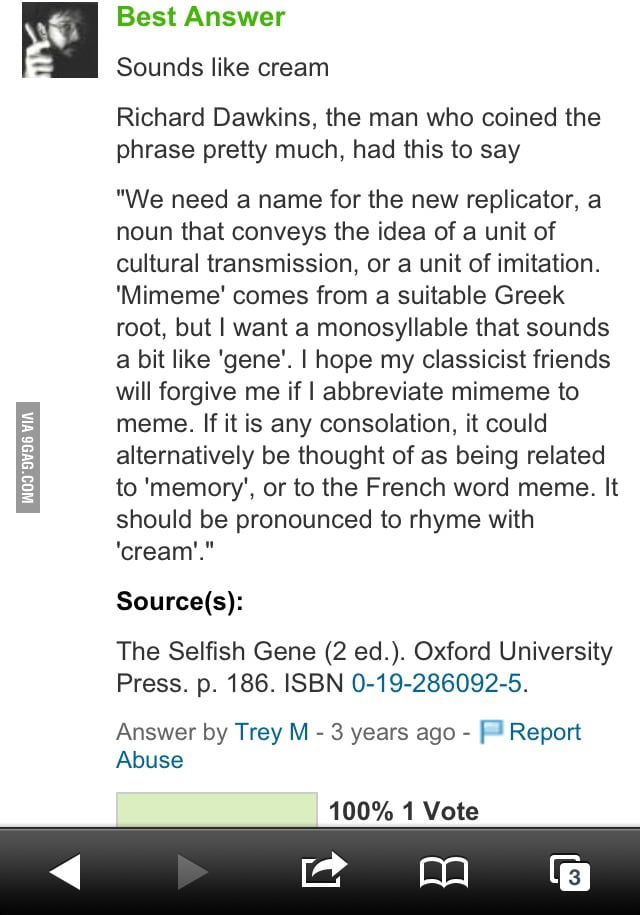 How To Pronounce MEME - 9GAG