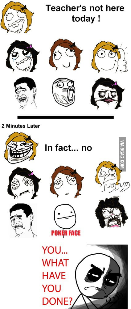 Trolling in class - 9GAG