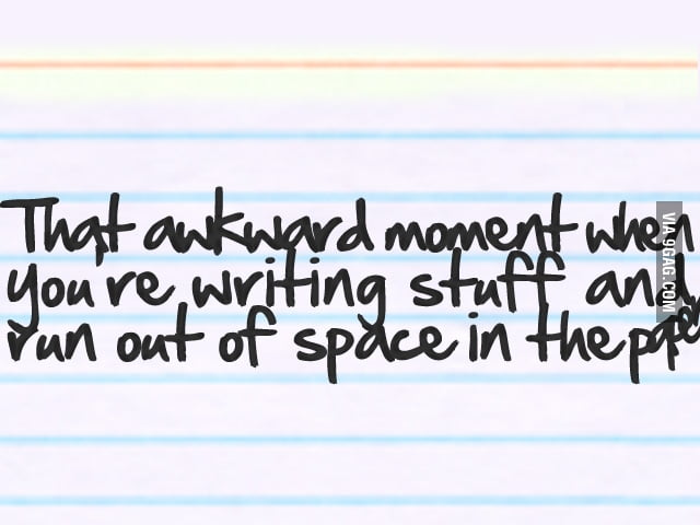 Whenever you take notes - 9GAG