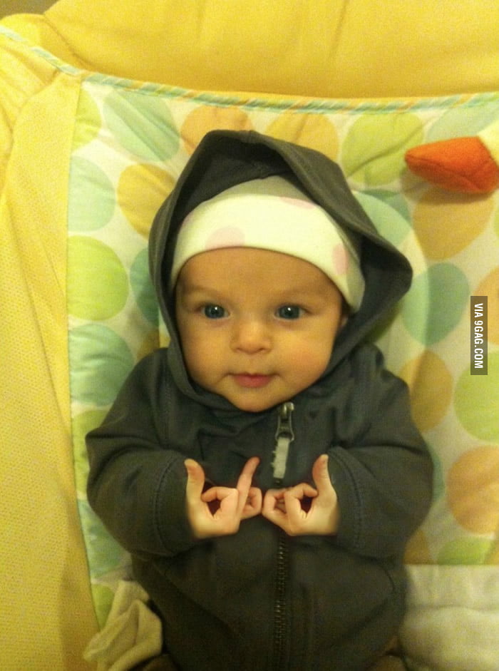 Gangster Baby Girl - 9GAG