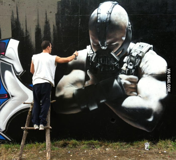 Bane Graffiti - 9GAG