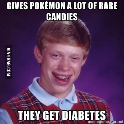 Bad luck Brian plays Pokemon - 9GAG