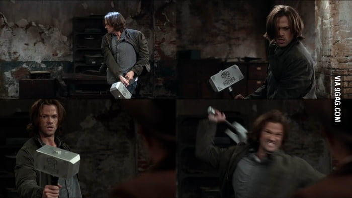 Sam become Thor for a while..... - 9GAG