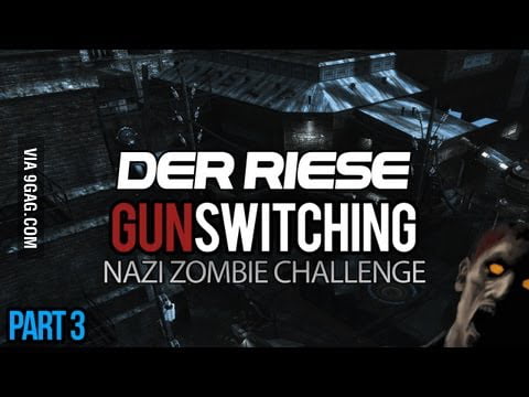Gun Switching Challenge Zombies - 9GAG
