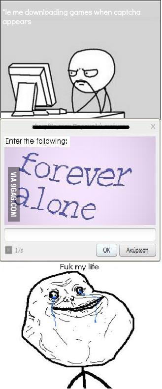 Epic captcha troll - 9GAG
