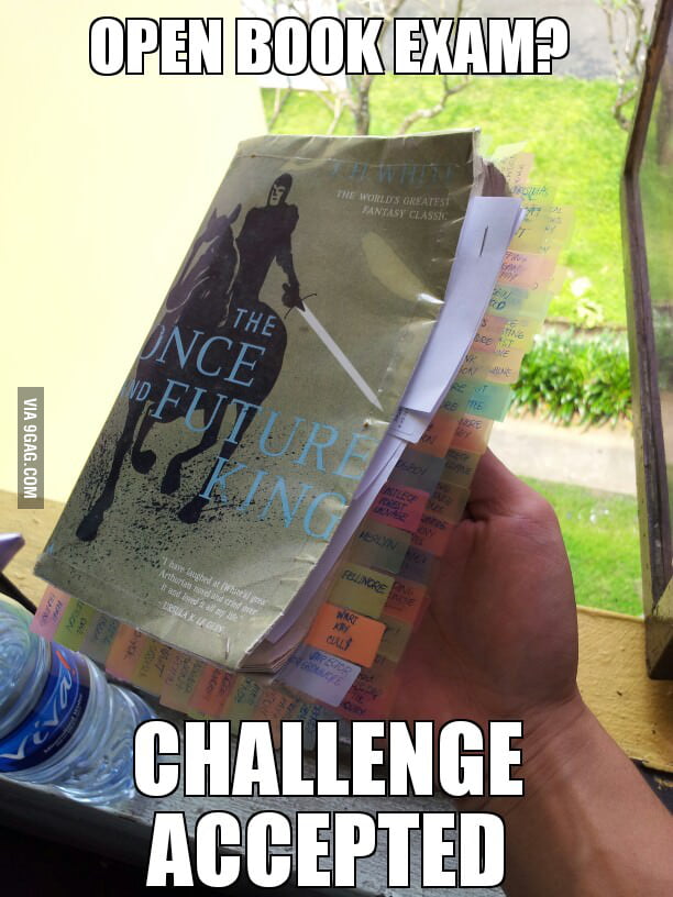 Open book test? - 9GAG