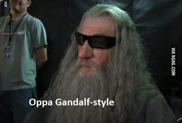 Gandalf style - 9GAG