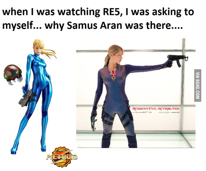 Jill Valentine Like Samus Aran 9gag